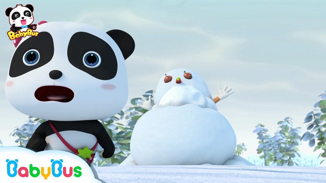 Run! A Snowman Monster | Baby Panda's Magic Bow Tie | Magical Chinese ...