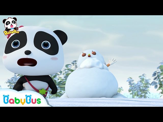 Run! A Snowman Monster | Baby Panda's Magic Bow Tie | Magical Chinese ...