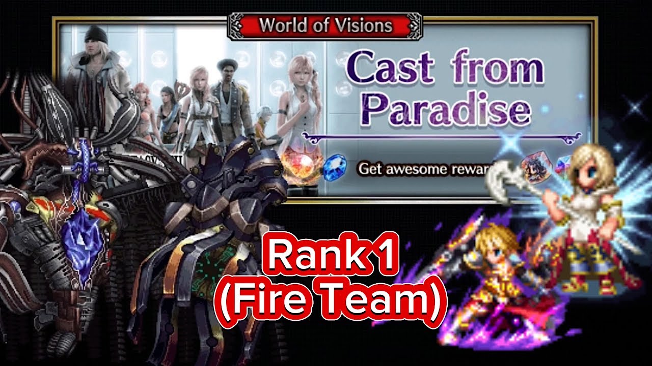 [FFBE] - VW (FFXIII) - Fal’Cie Anima (Perfect Score, Rank 1) 🤟 - YouTube