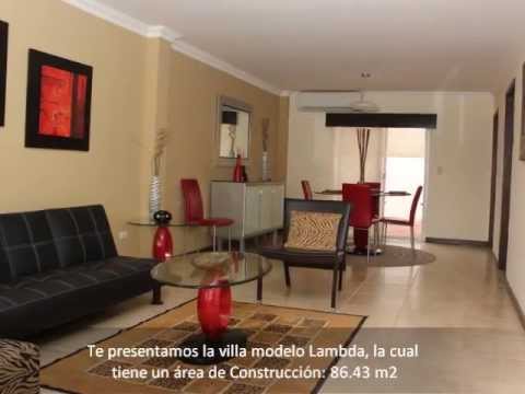 VILLA CLUB CASAS EN GUAYAQUIL VILLA MODELO LAMBDA - YouTube