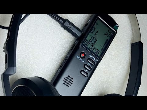 Pocket Digital Voice Recorder with Voice Activated System - YouTube