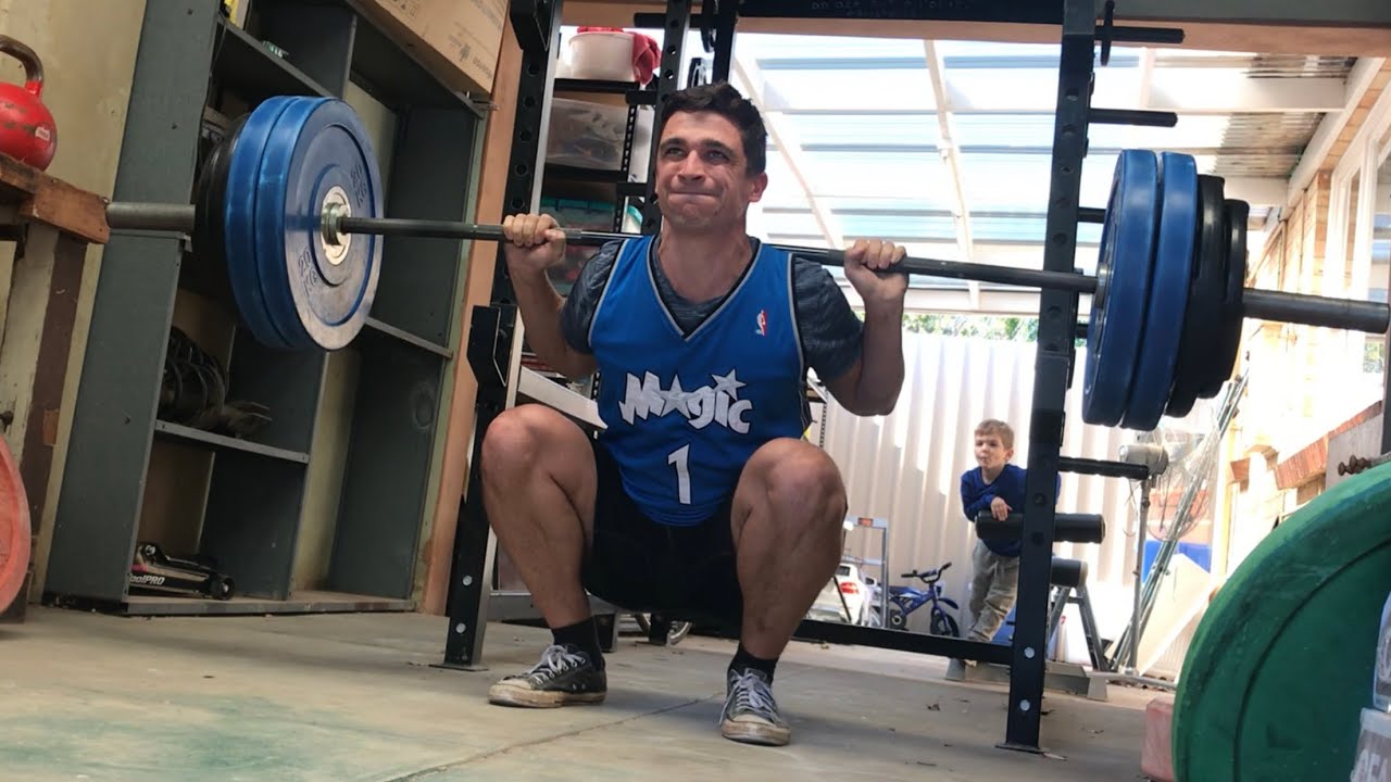 Squat everyday Day 513: Where’s the damn progress man - YouTube