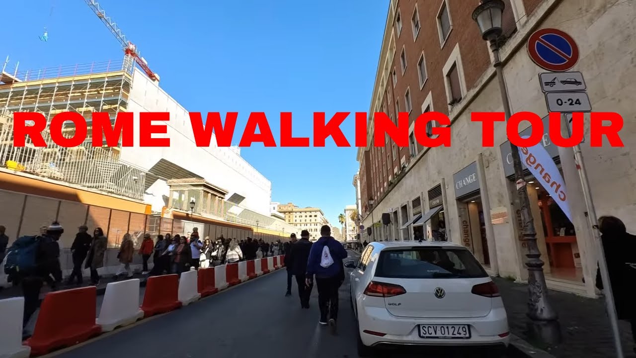 Rome, Italy Walking Tour-Rome Tour Guide - YouTube