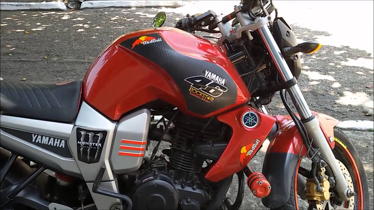 YAMAHA FZ 16 PERSONALIZADA. - YouTube
