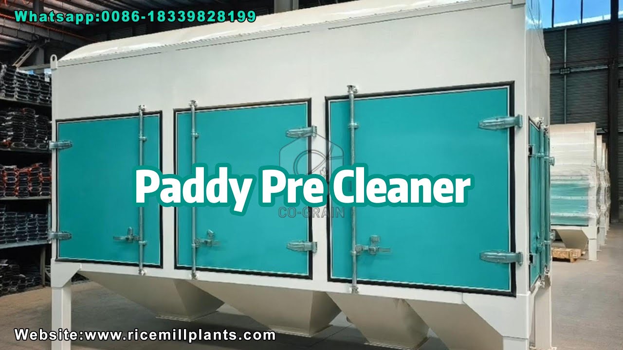 Paddy Pre-cleaner | Rice Cleaning Machine Manufacturer - YouTube
