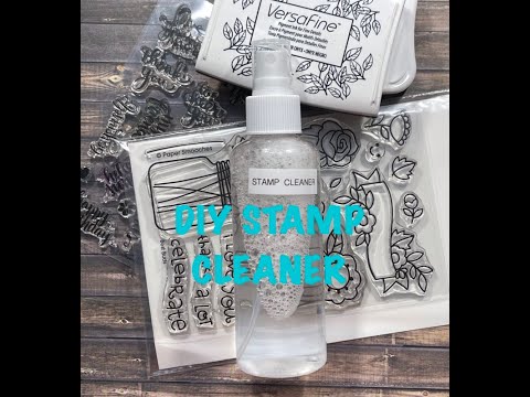 SUPER EASY DIY STAMP CLEANER!! You will never purchase commercially ...