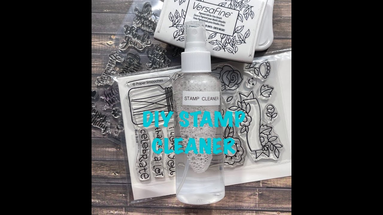 SUPER EASY DIY STAMP CLEANER!! You will never purchase commercially ...