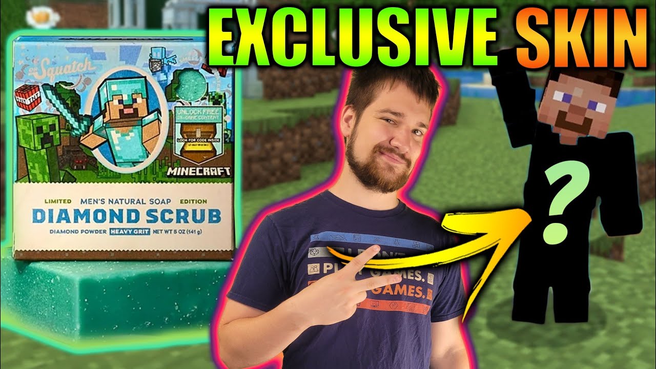 How to Redeem Dr Squatch Minecraft Code Minecraft Scrub - YouTube