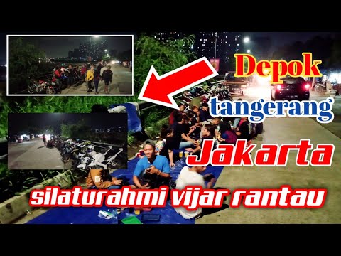 TEMU KANGEN & silaturahmi || vixion jari jari perantauan  ||    Depok_tangerang_jakarta dj bad liar