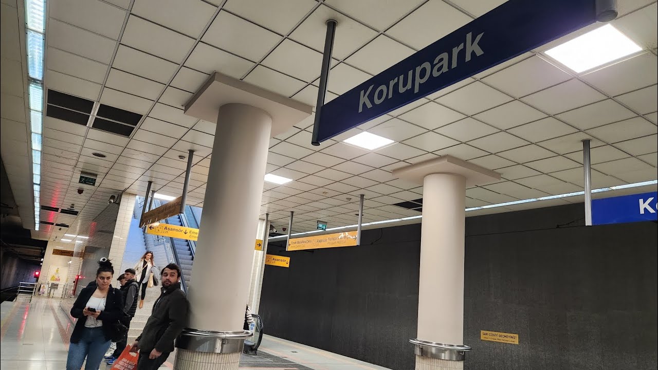 Burulaş BursaRay Bursa Metrosu - Korupark Metro İstasyonu - Durmazlar ...