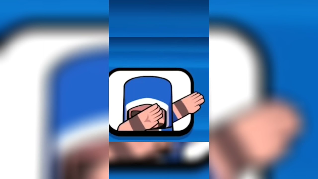 dabbing wizard emote | clash royale - YouTube
