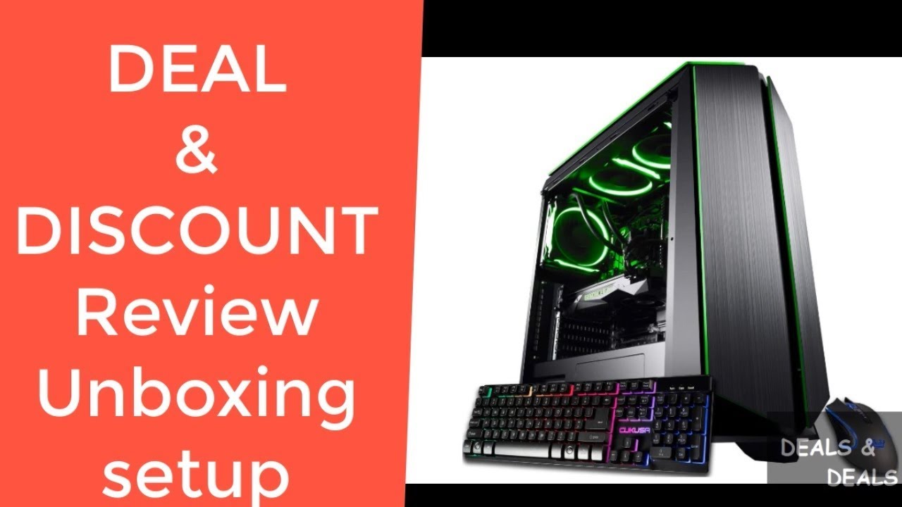 CUK Mantis Gaming PC REVIEW DISCOUNT UNBOXIN SETUP - YouTube