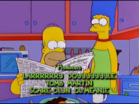 Simpsons | And you may get a compliment from an attractive coworker ...