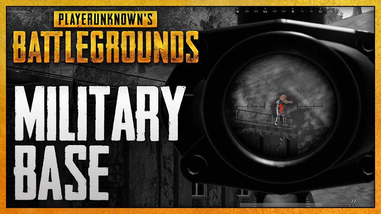 Player Unknown's Battlegrounds - #3 - Military Base! (4 Player Squad ...