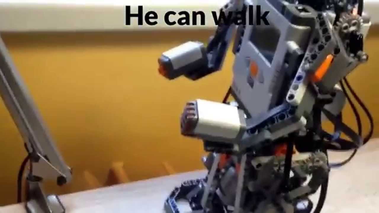 Lego mindstorms humanoid - YouTube