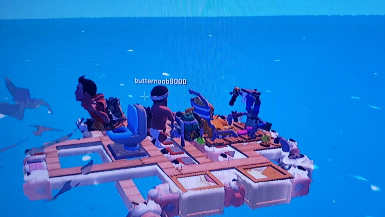 Scrap mechanic Boat. - YouTube