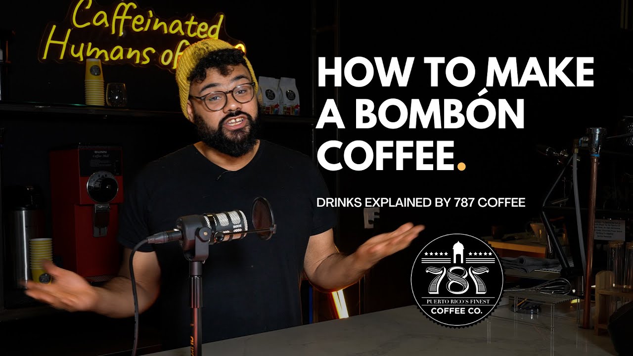 How To Make The BEST Homemade Bombon Coffee like a PRO barista - Step ...