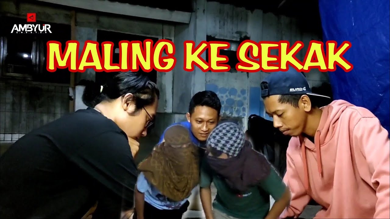 MALING KE SEKAK || AKIBAT BBM NAIK || FILM KOMEDI PENDEK PEKALONGAN ...