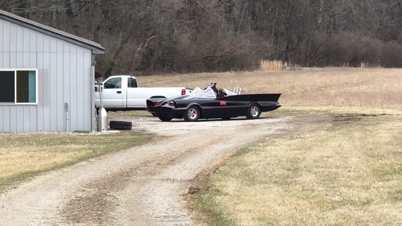 1966 Batmobile Jet Turbine Drive test!! - YouTube