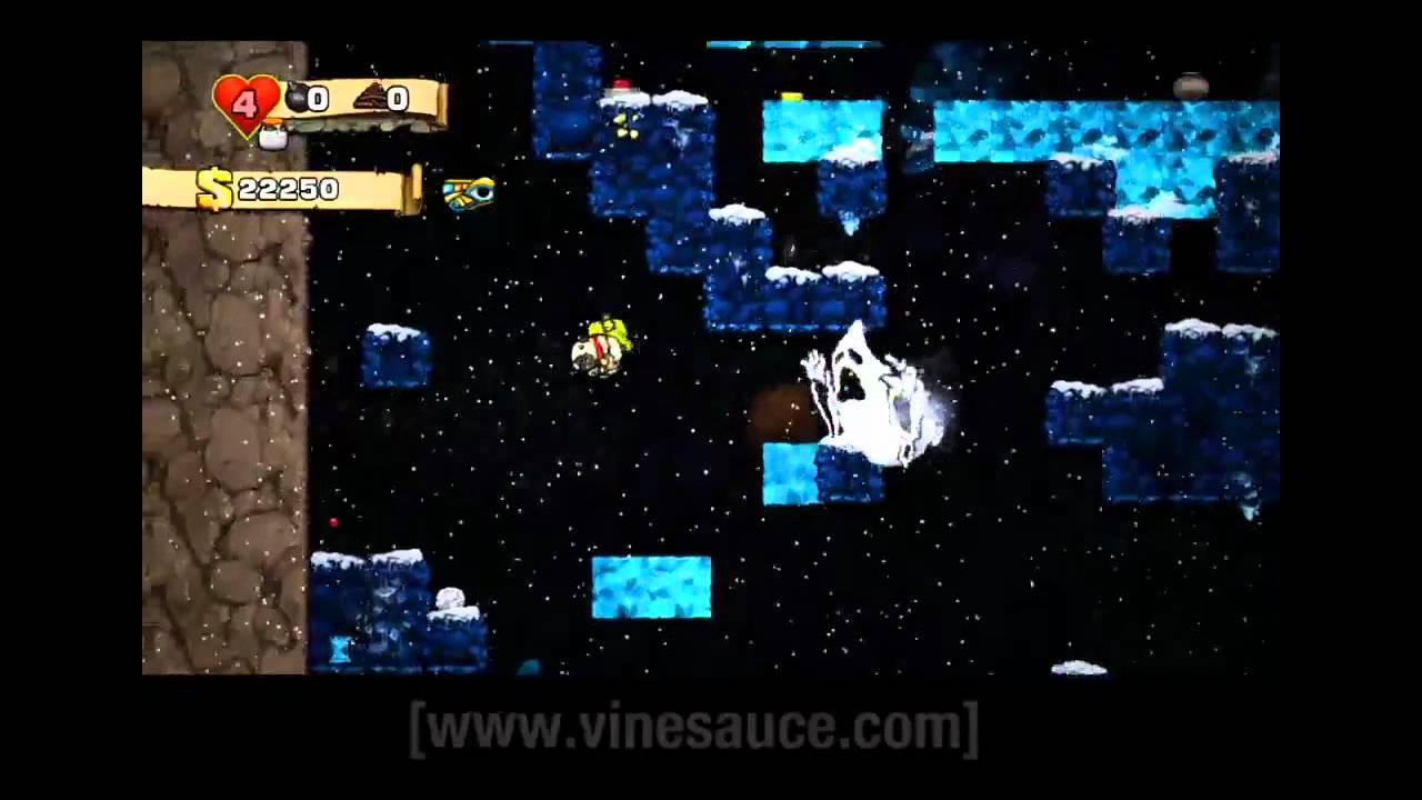 [Vinesauce] KY - Evading the Spelunky Ghost - YouTube