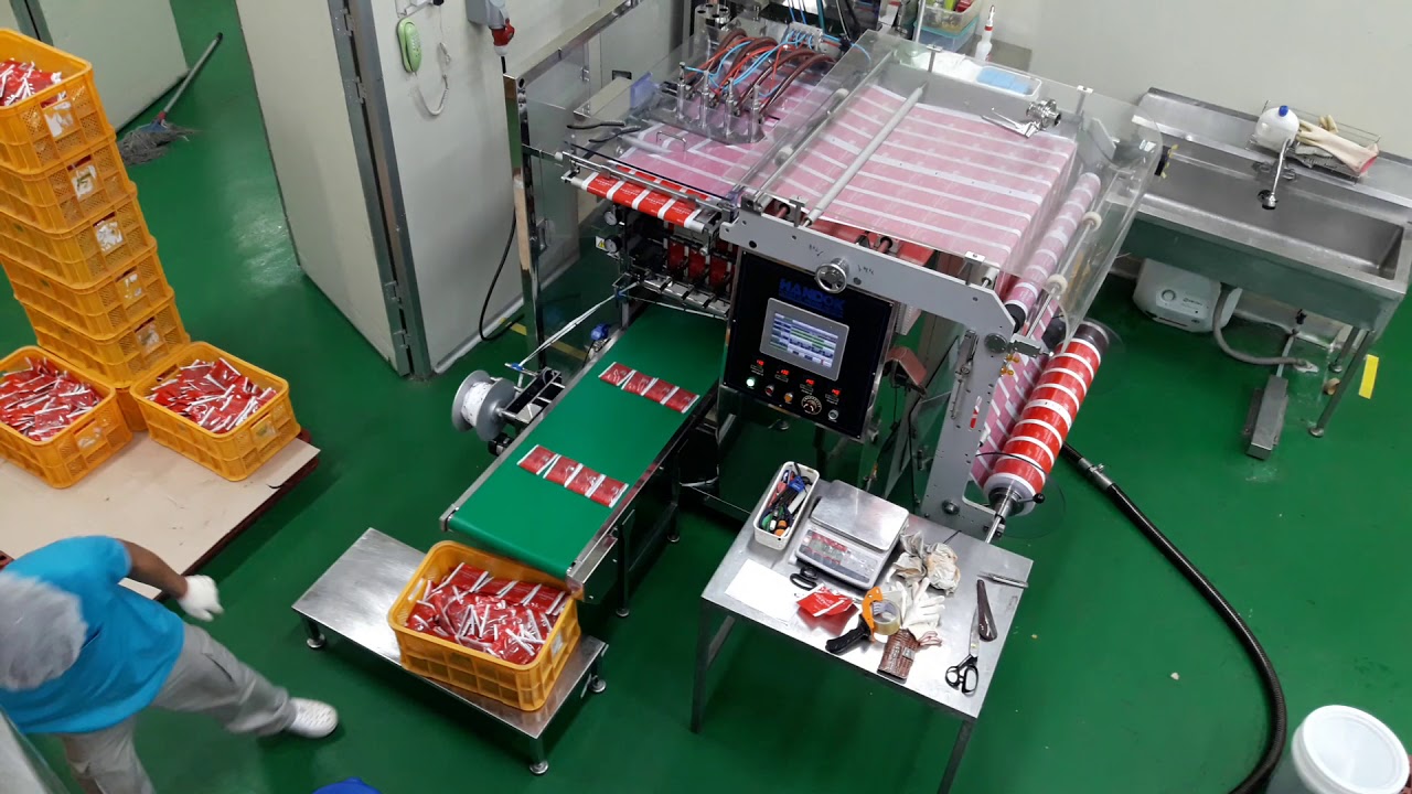 Sauce Packing Machine (13 Jun 2018) - YouTube