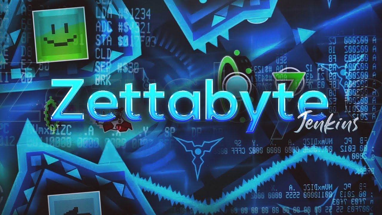 🔴ZETTABYTE 100% // Stream 1 // Geometry Dash (easy demon fr) - YouTube