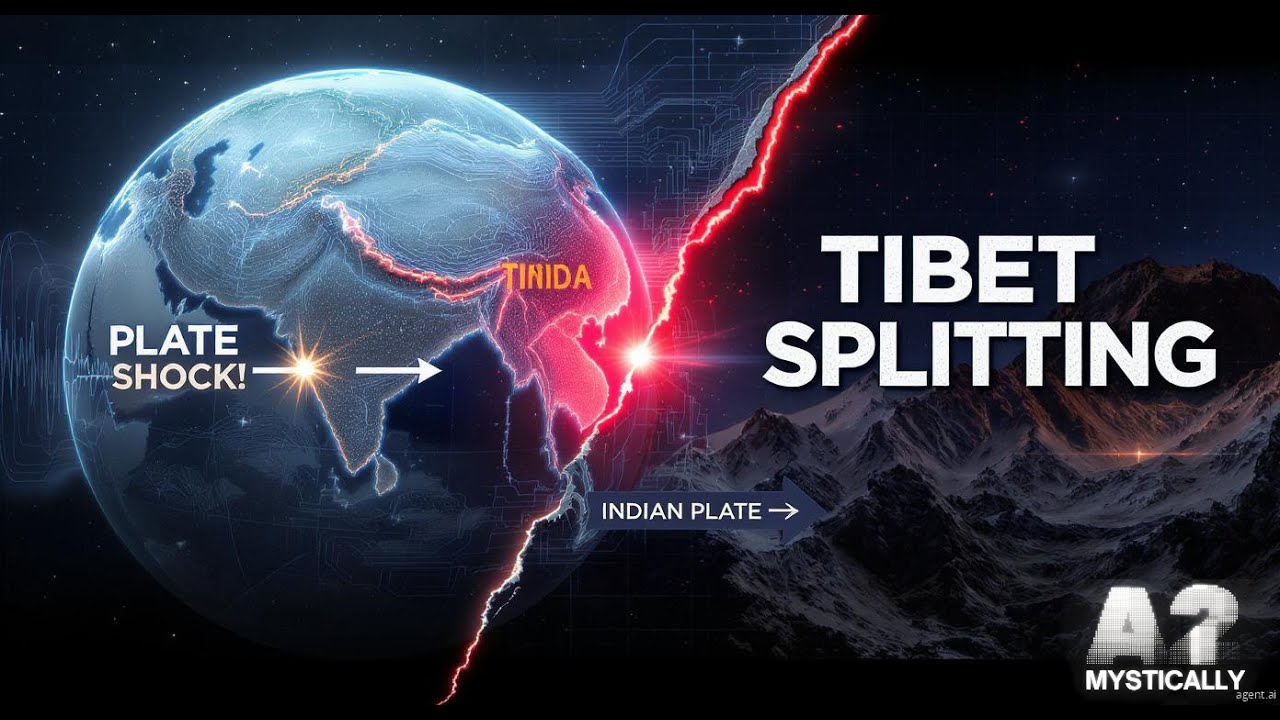 “The Indian Plate Is Splitting Tibet — A Massive Geological Shock ...