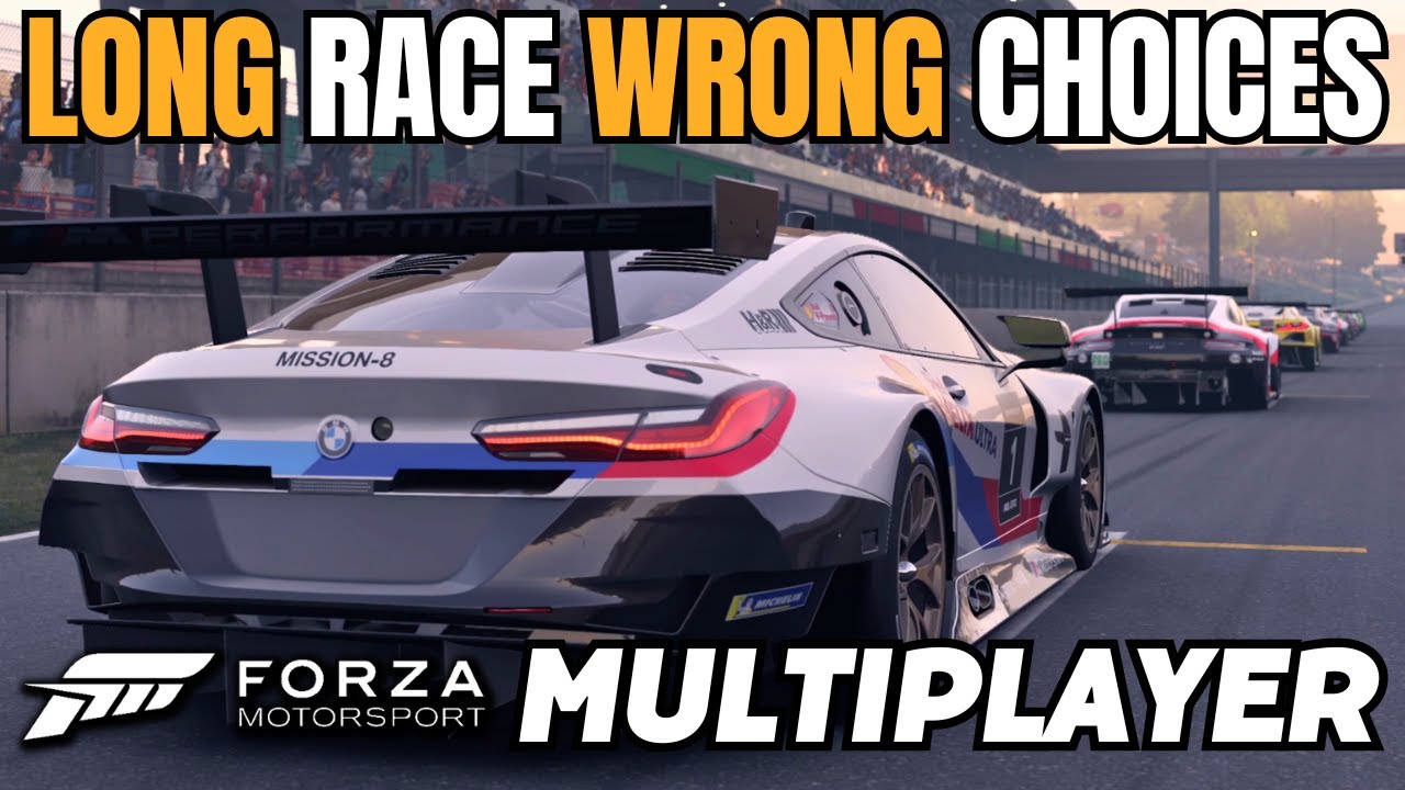 Of Tires and Penalties - Long GT2 Race in BMW M8 - Forza Motorsport ...