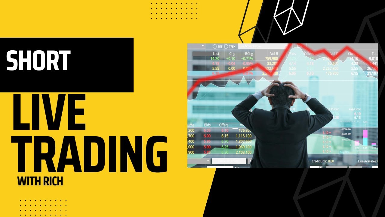 LIVE Trading With Rich - HUGE SHORT PROFITS! - YouTube