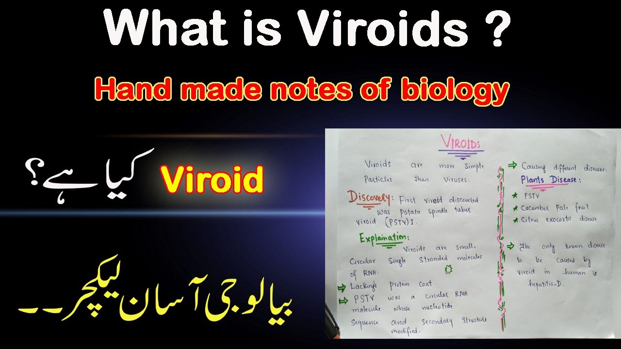 What is Viroids? Disease causes by Viroid | Smallest Pathogens ...