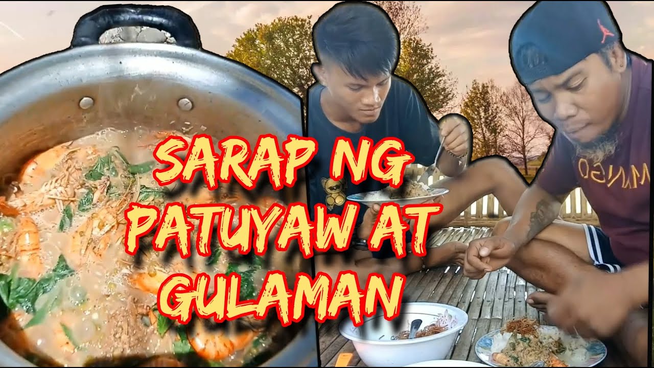 Ginataang puso ng saging na may patuyaw plus gulaman - YouTube