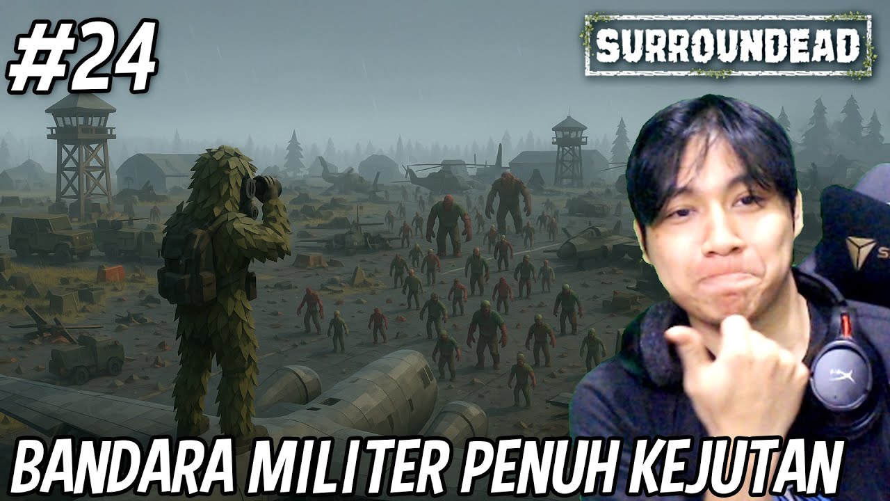 ZOMBIE BANDARA INI ALOT2 & BERADIASI TINGGI | SURROUNDEAD #24 - YouTube