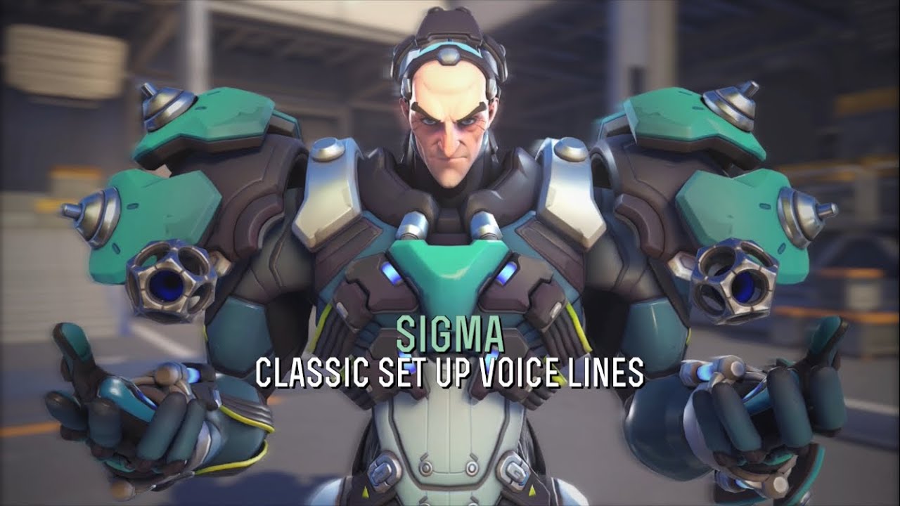 Sigma’s Set Up Voice Lines - Overwatch Classic - YouTube