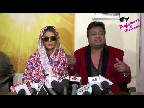 Rakhi Sawant & Deepak Kalal At Press Conference For Marriage