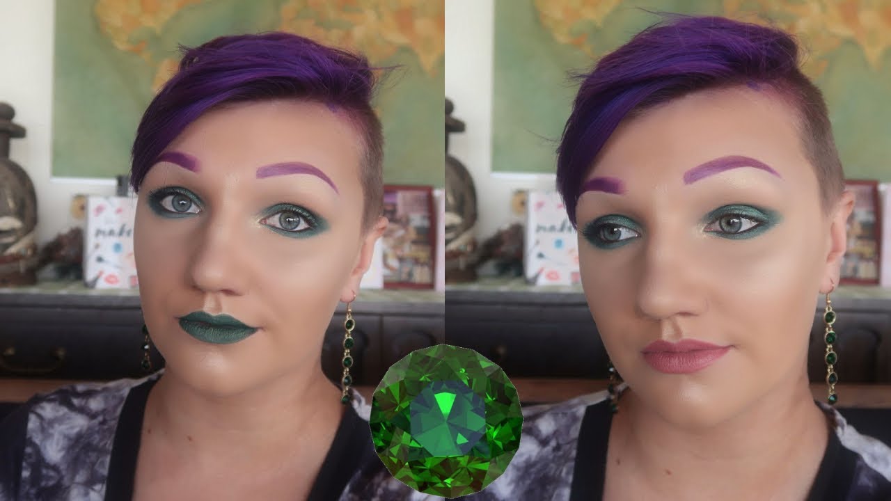 Emerald Inspired Makeup!! | Nova Rose - YouTube
