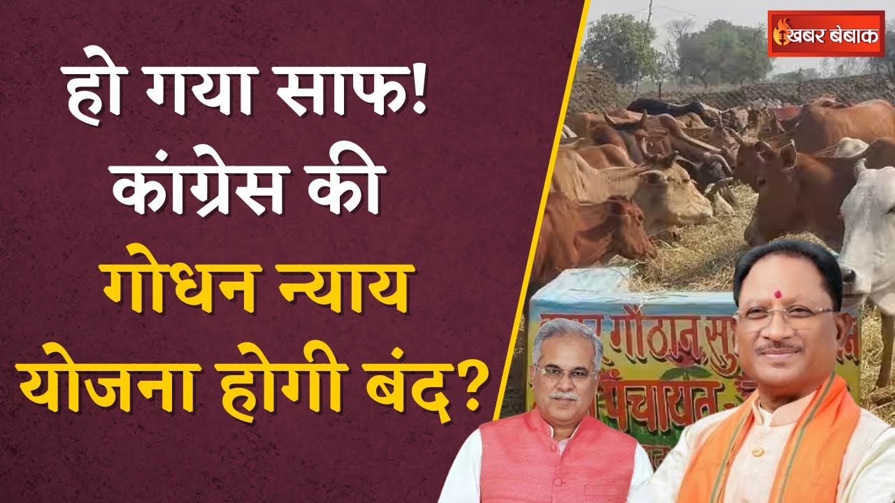 CG Politics: Congress की Godhan Nyay Yojana होगी बंद? BJP लेगी कांग्रेस ...