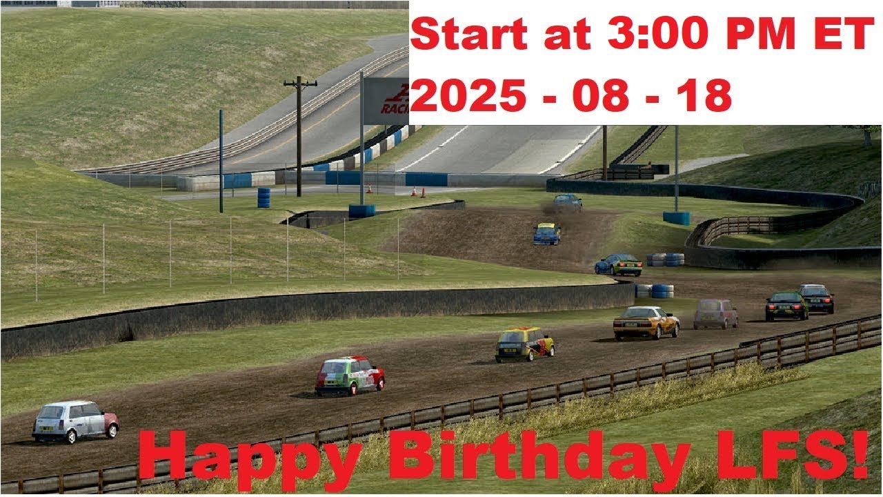 Live for Speed | Happy Birthday LFS! Trying Rally Cross - YouTube