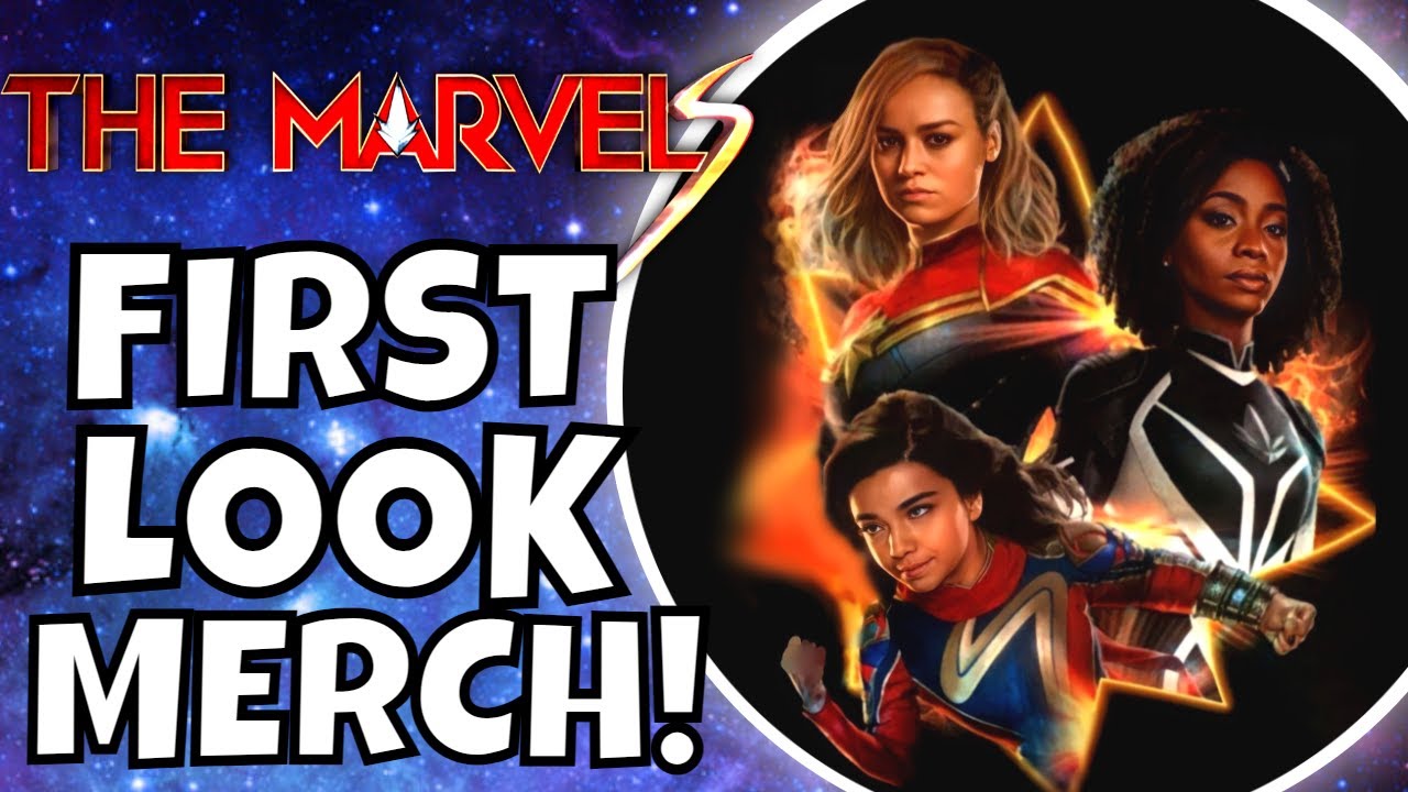 FIRST LOOK The Marvel's Merch Leak Ms Marvel, Spectrum and Captain ...