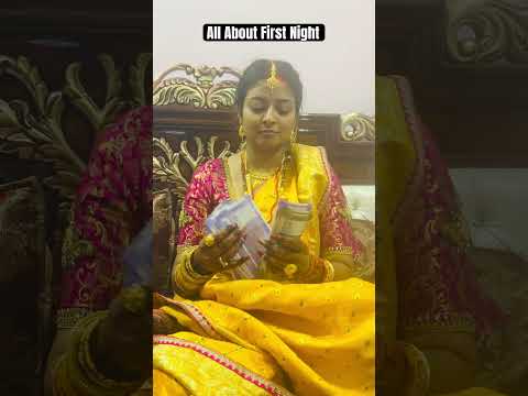 Our First Night ♥️ #firstnight #bride #dulhan #wedding #newlywedcouple #newlyweds #firstnightmeme