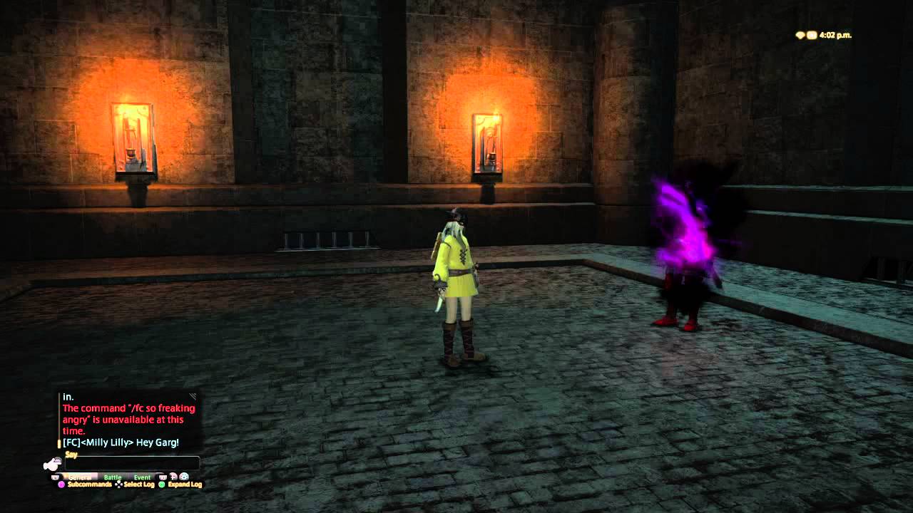 FINAL FANTASY XIV: jail time - YouTube