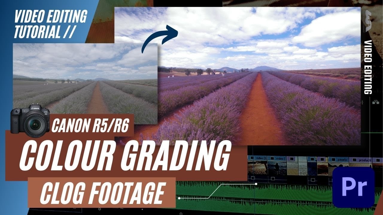 Colour Grading a CLog 3 Footage | Canon R5/R6 - YouTube