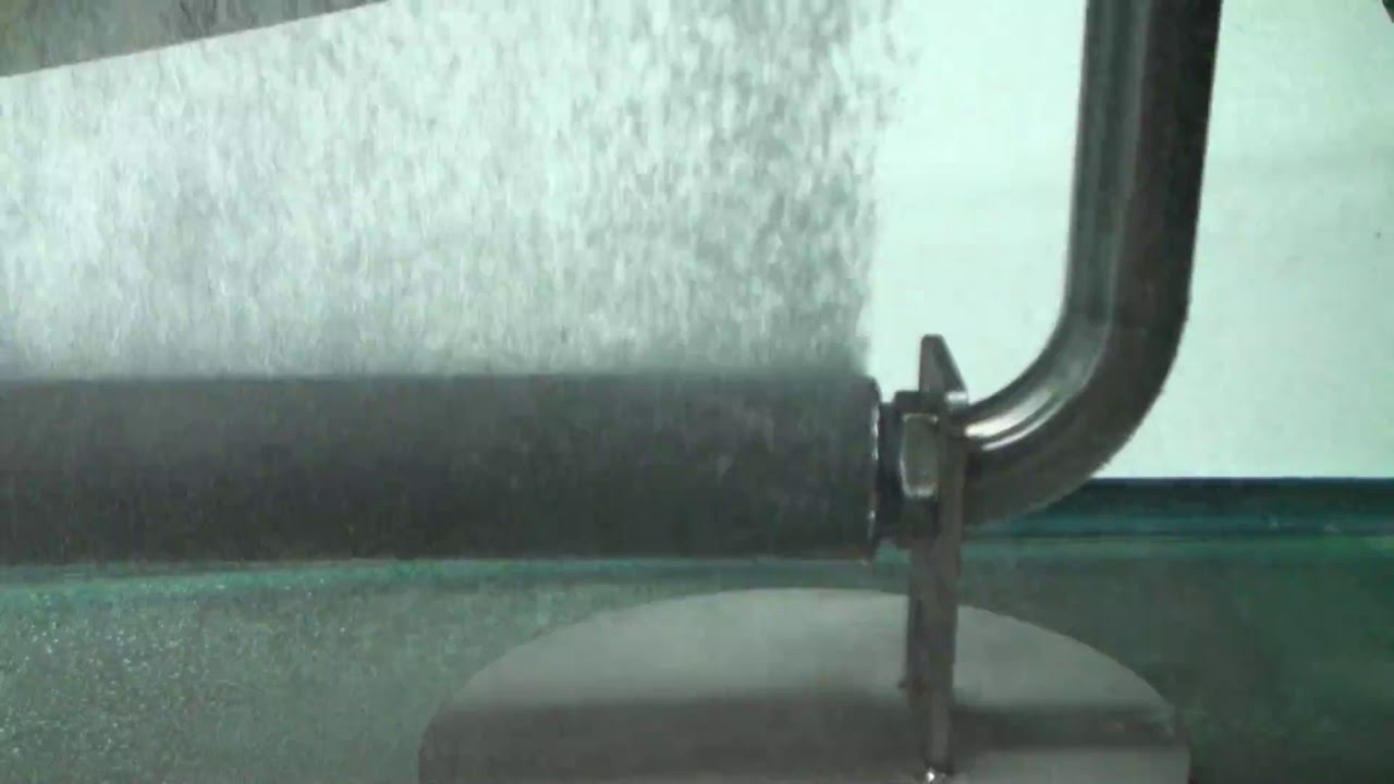 Nitrogen sparger - YouTube