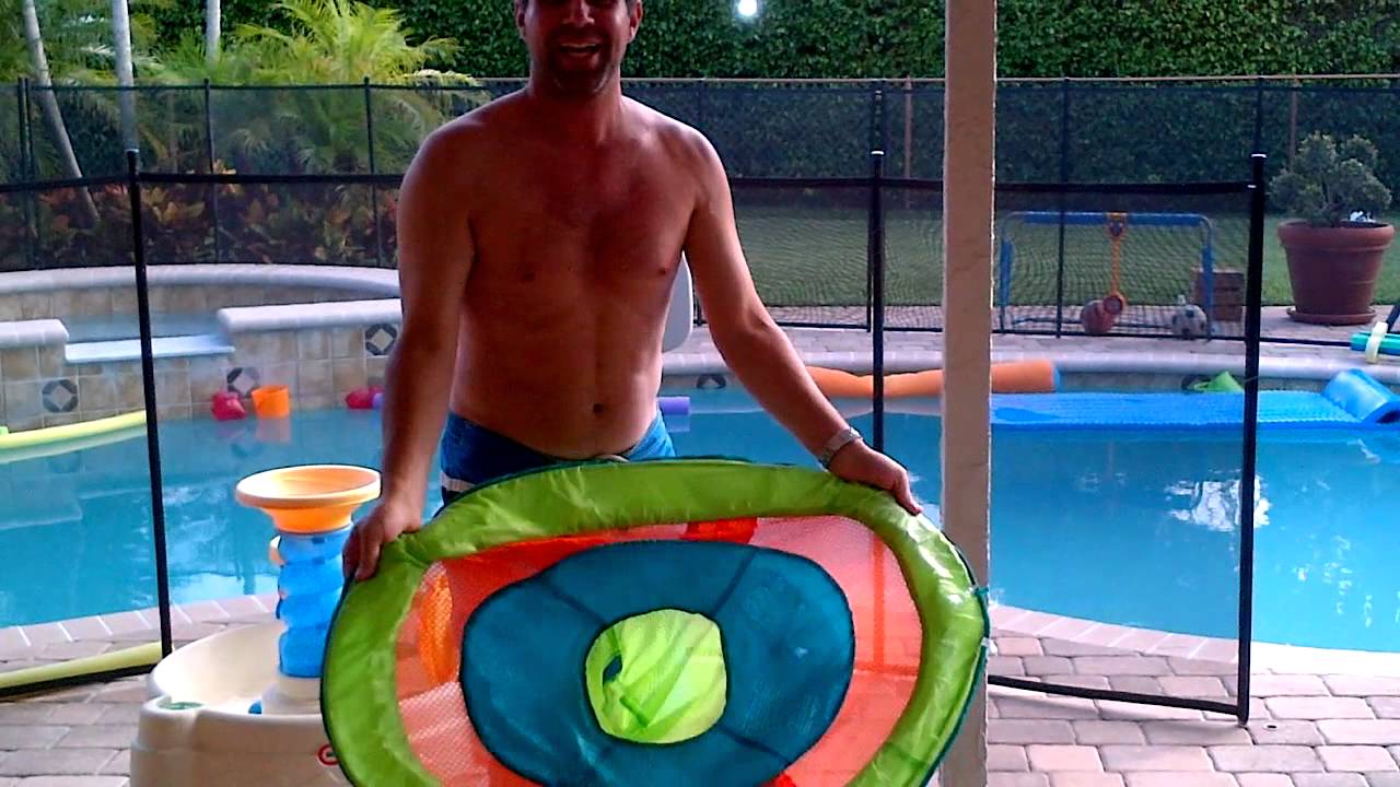 Proud Dad Closes Spring Baby Float - YouTube