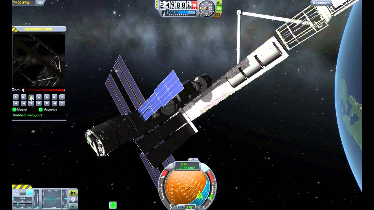 ISS expedition 12 - S5 truss deploy - YouTube