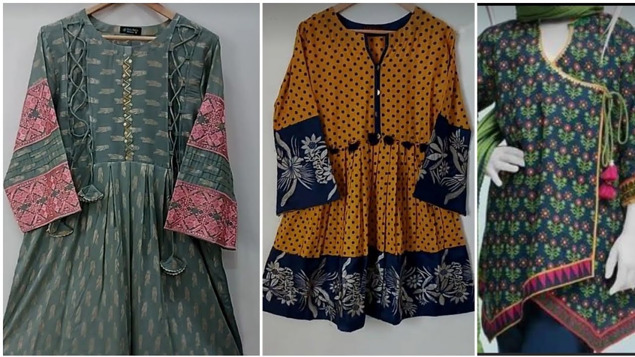 New short frock design 2022/short frock for girls #frock# ...