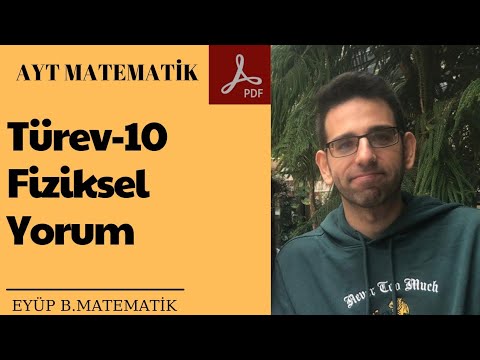 TÜREV- FİZİKSEL YORUM