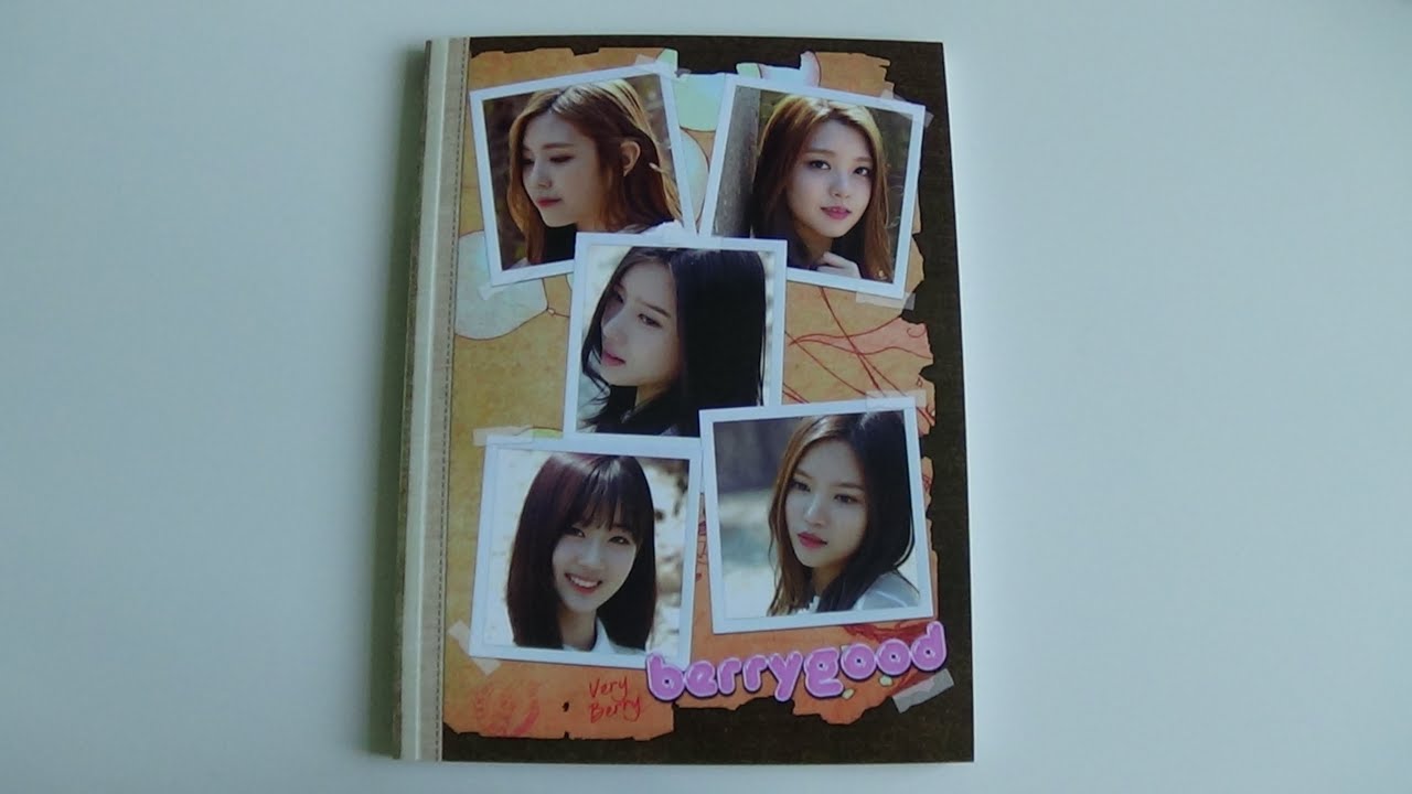 Unboxing Berry Good 베리굿 1st Mini Album Very Berry - YouTube