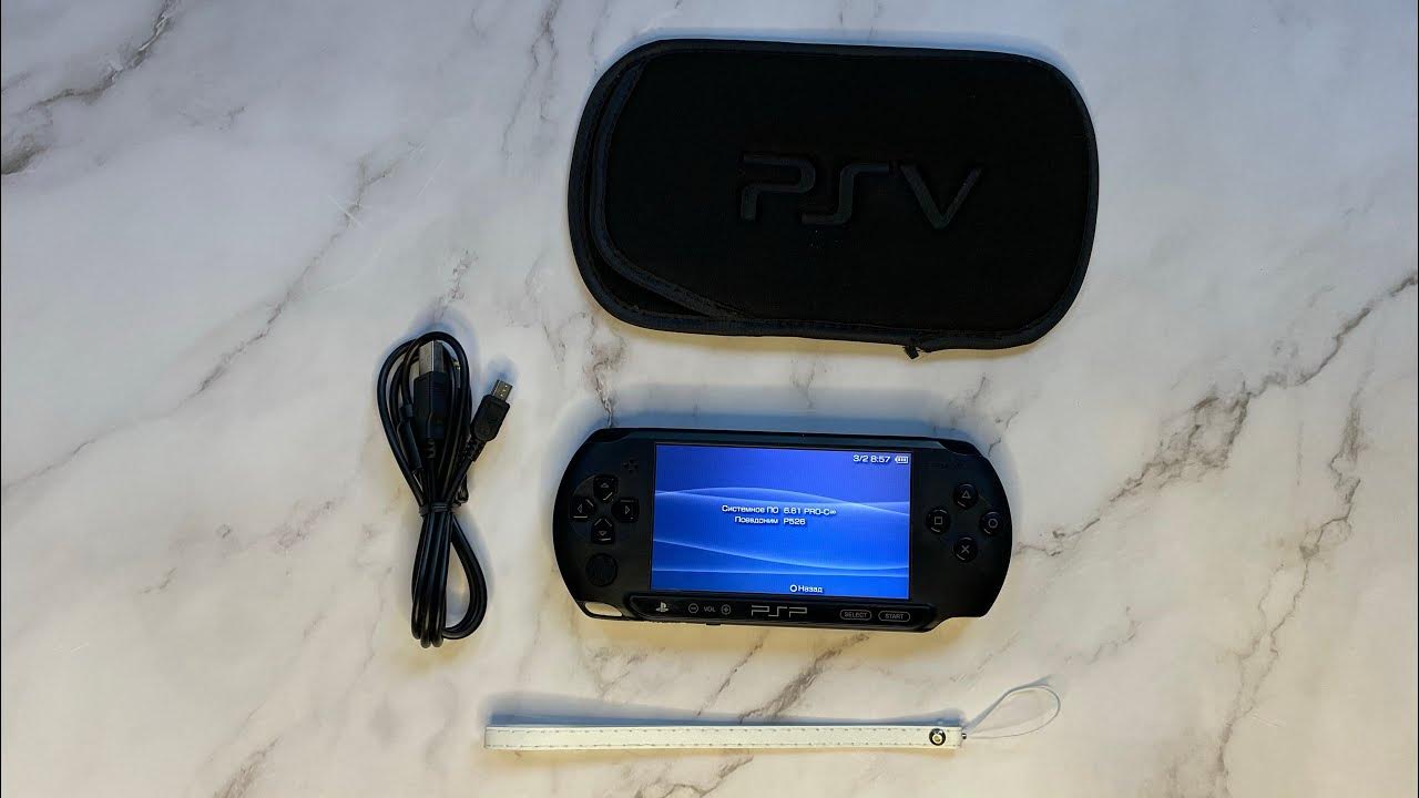 Sony PSP E1008+ 32 Gb - YouTube