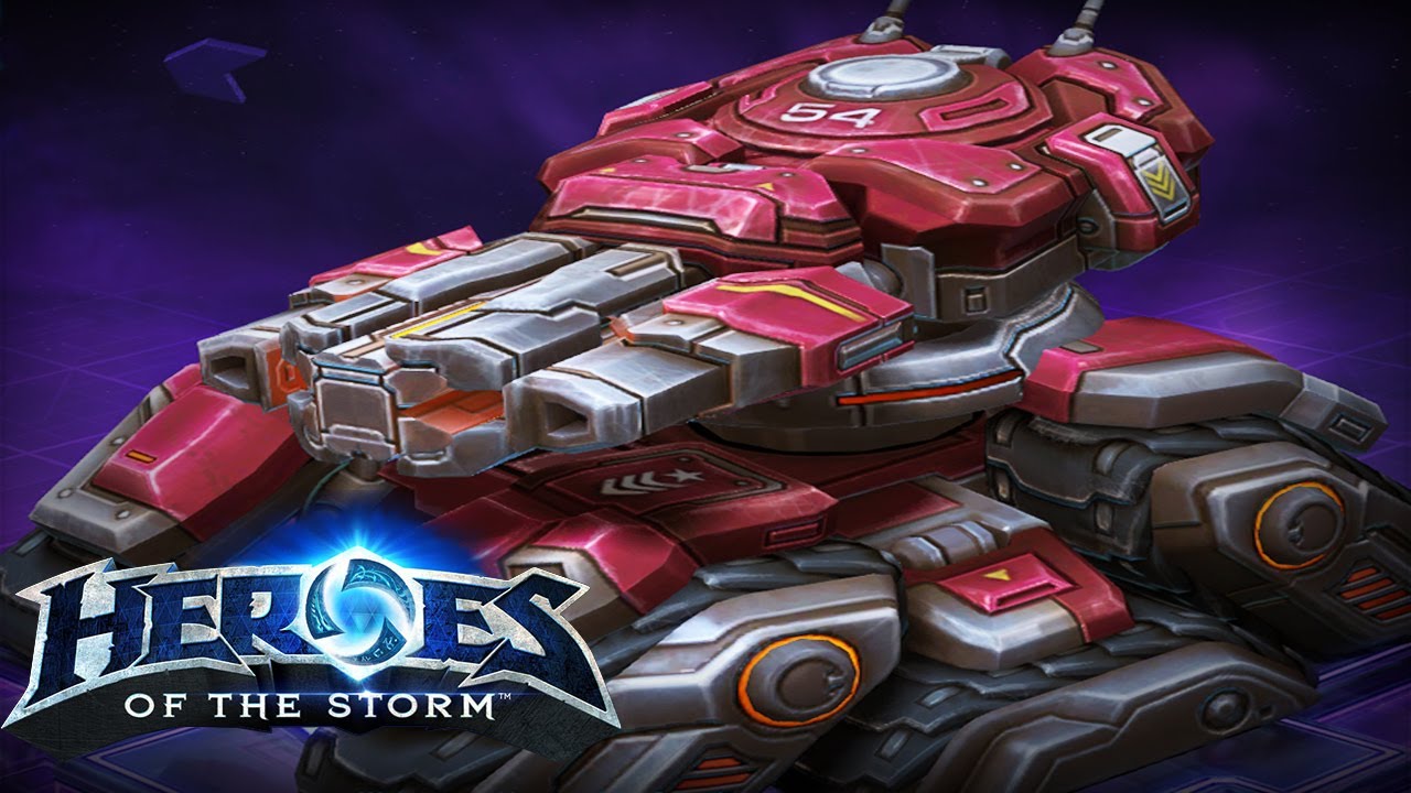 Heroes of the Storm PVP - Sgt Hammer Siege Master Build - YouTube