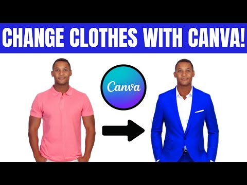 Easy Canva Trick to Change Clothes on Any Image!